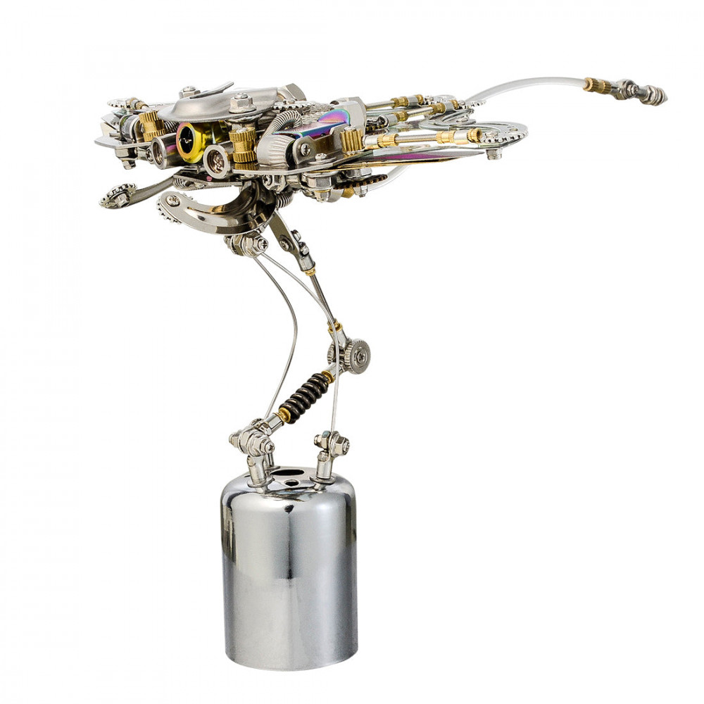 mechanical manta ray 3d steampunk metal kits 422pcs - mechanical-manta ...