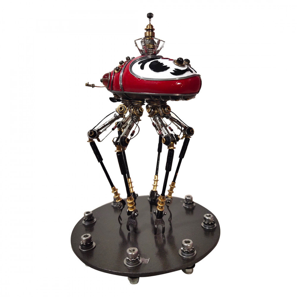 mechanical multi-legs dharma beetle steampunk bug insect sculpture 3d ...