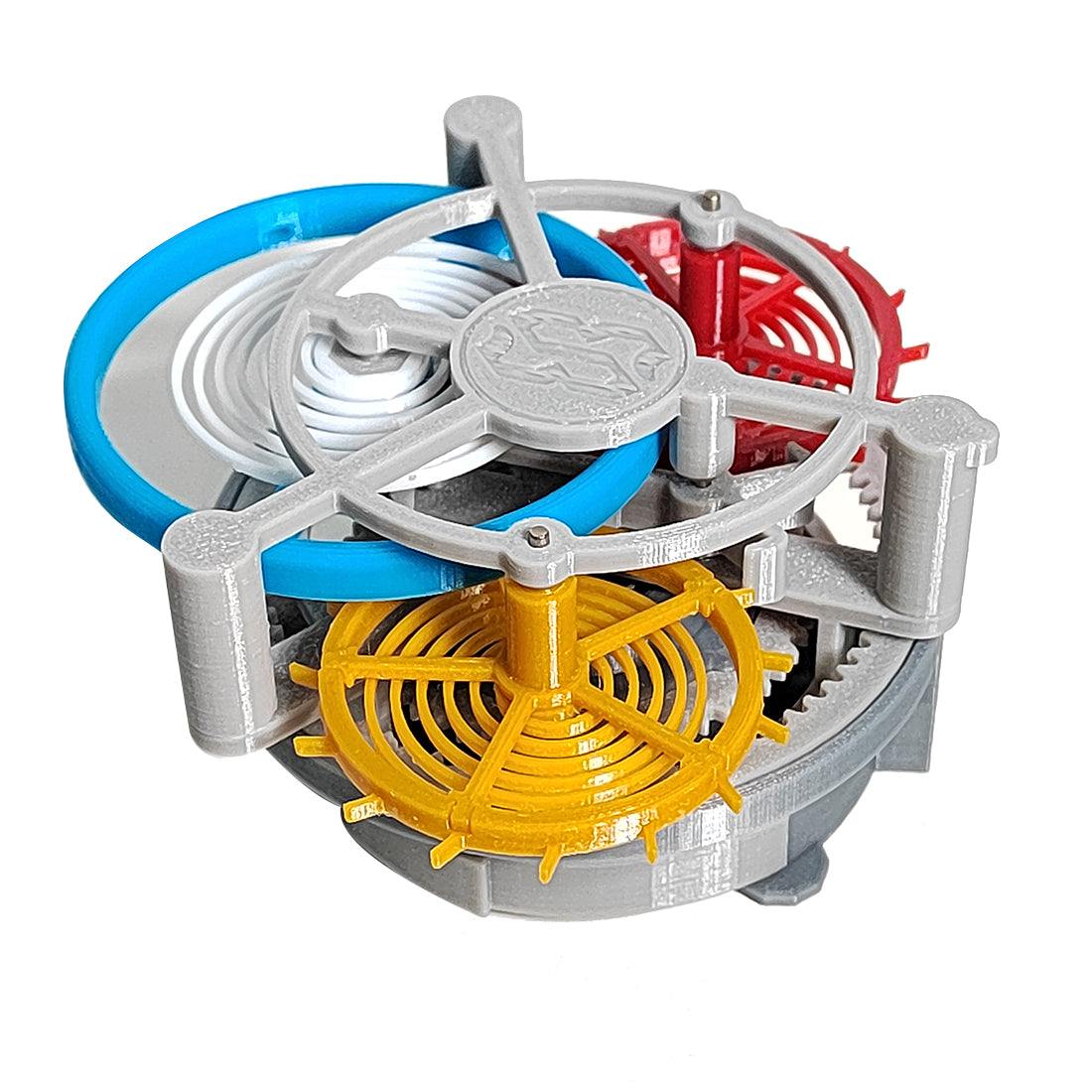 mechanical tourbillon flying machine assembly 3d printed toy ...