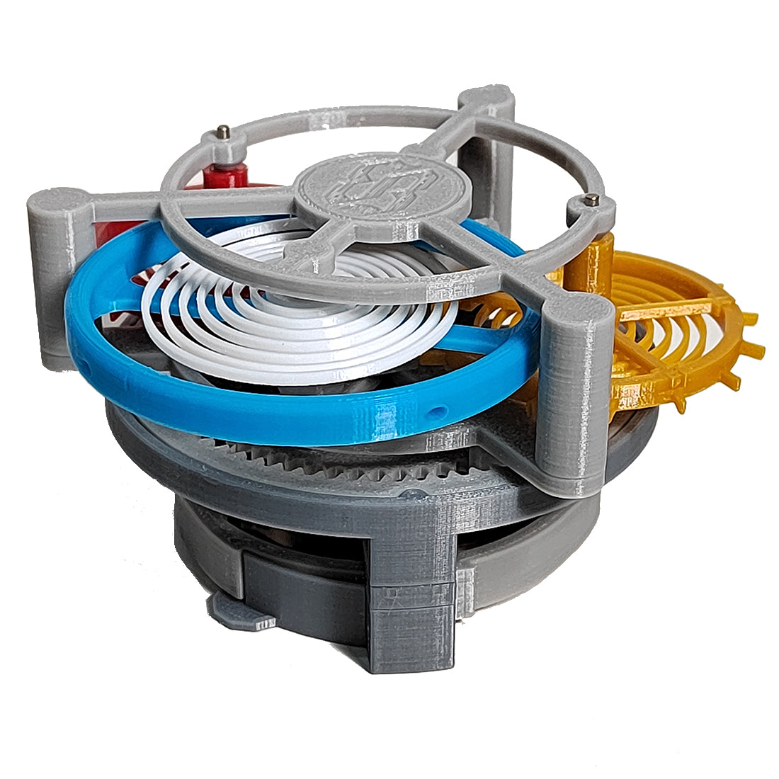 mechanical tourbillon flying machine assembly 3d printed toy ...