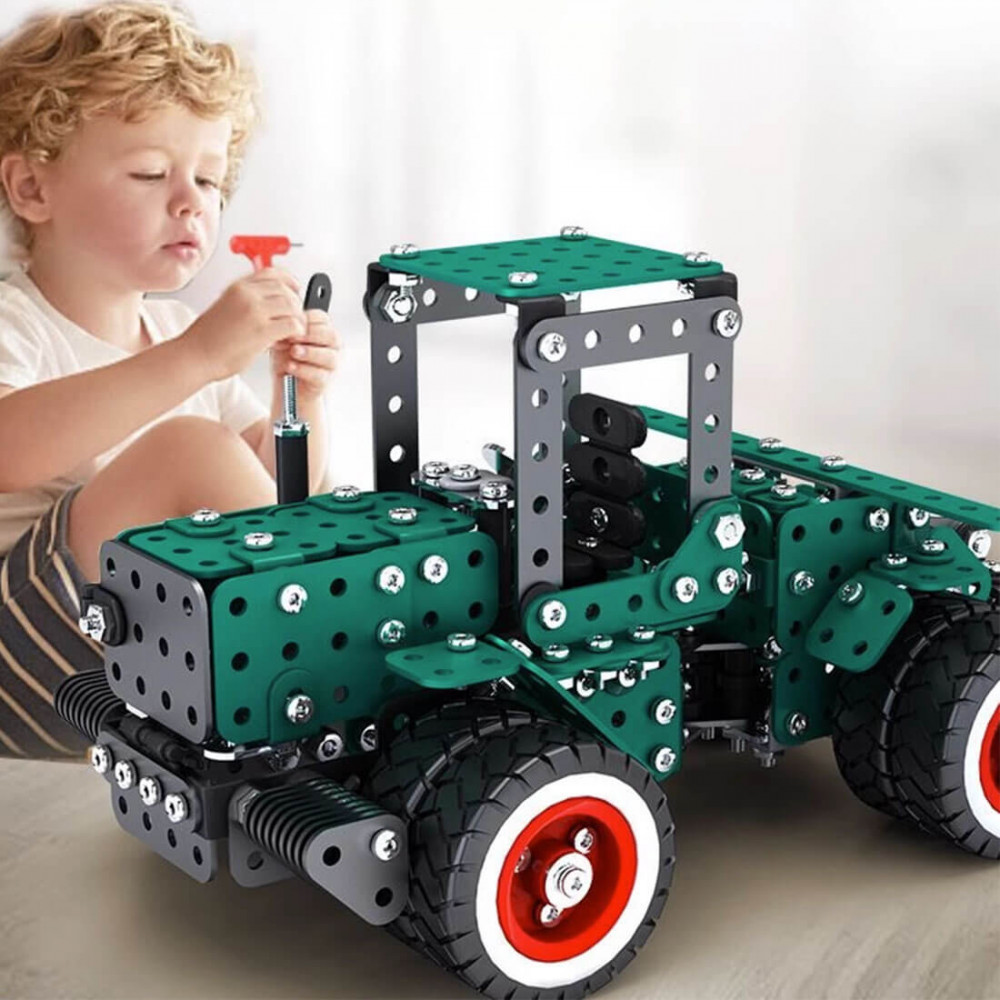 metal assembly farm grading machine model 3d diy agricultural vehicle ...