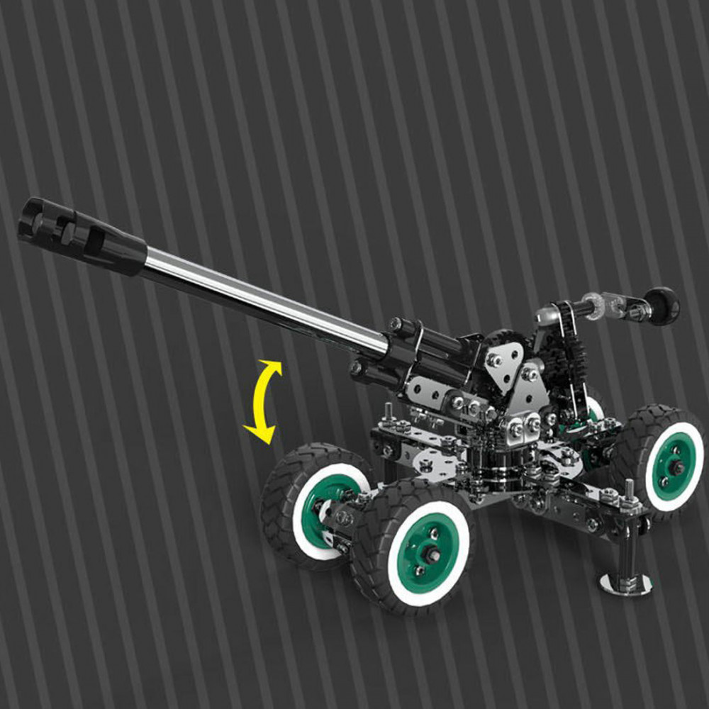 381pcs metal military m777 howitzer model assembly puzzle building kits ...