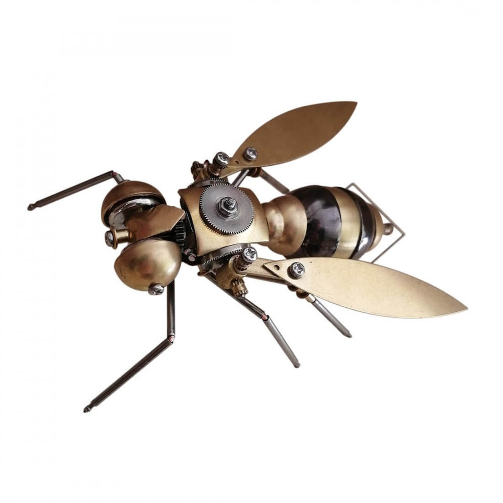 3d metal mechanical insect model mecha mantis scorpion bee - metal ...