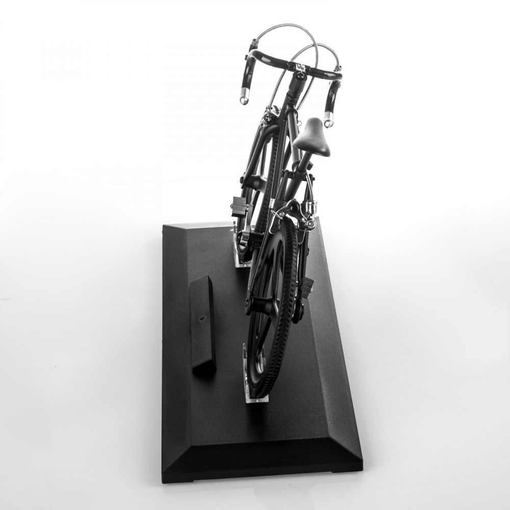 metal road bike model assembly bicycle toy 1/8 simulation fixed gear ...
