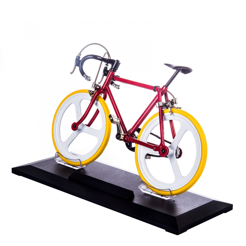 road bike model metal assembly bicycle kit 1/8 simulation bike toy ...