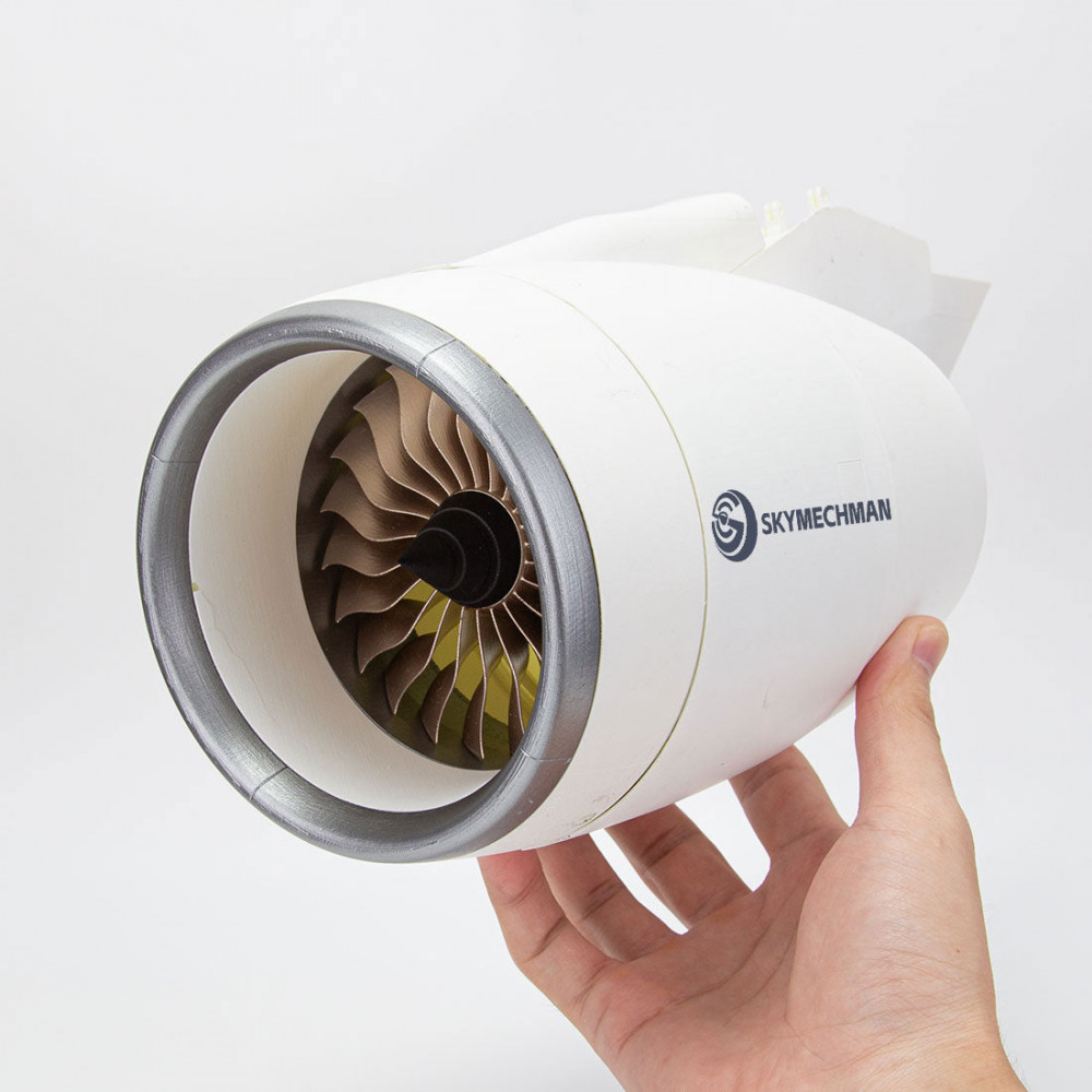 skymechman ntr-900 turbofan engine model kit that works - build your ...