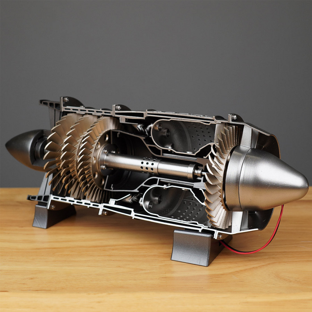 skymechman wp-85 build your own turbojet engine model kits plastic ...
