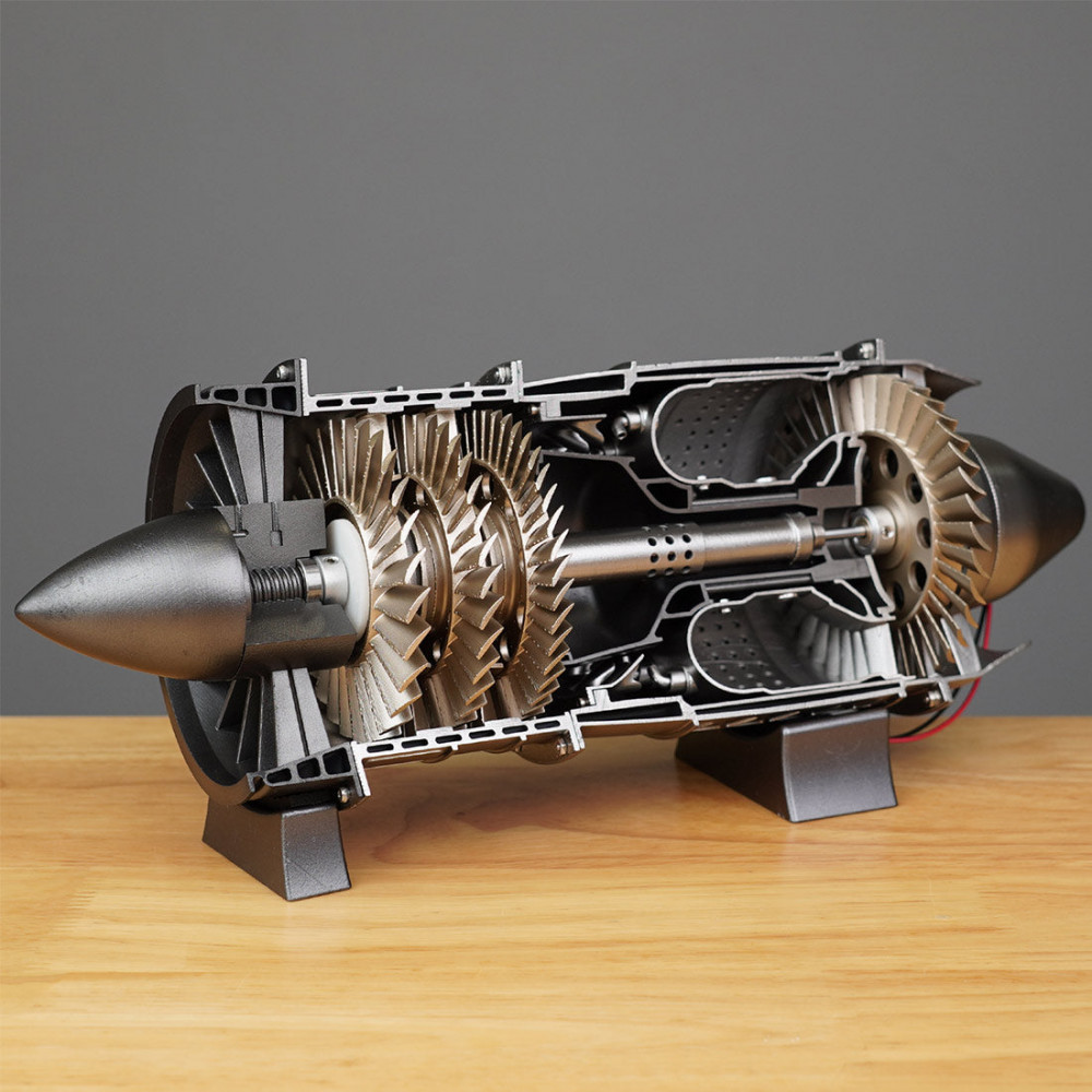 skymechman wp-85 build your own turbojet engine model kits plastic ...