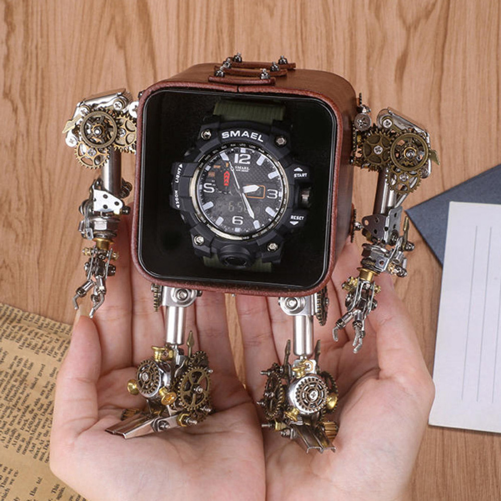 steampunk assembly chronos robotic watch stand timepiece display 540pcs ...