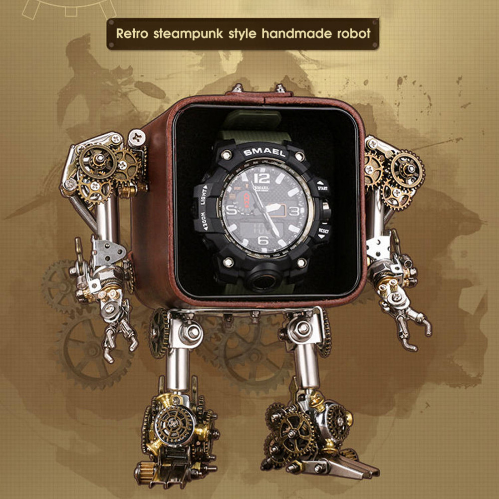 steampunk assembly chronos robotic watch stand timepiece display 540pcs ...
