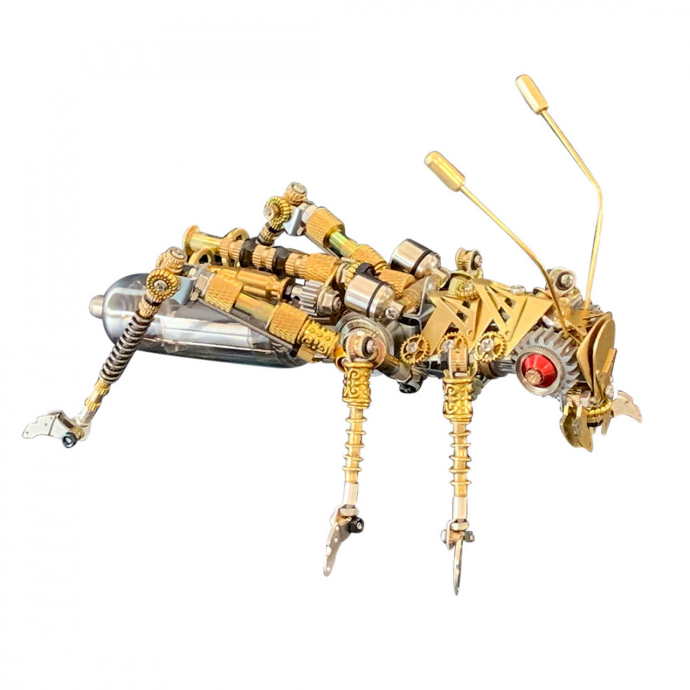 steampunk clockpunk mechanical locust bug 3d metal kits - steampunk ...