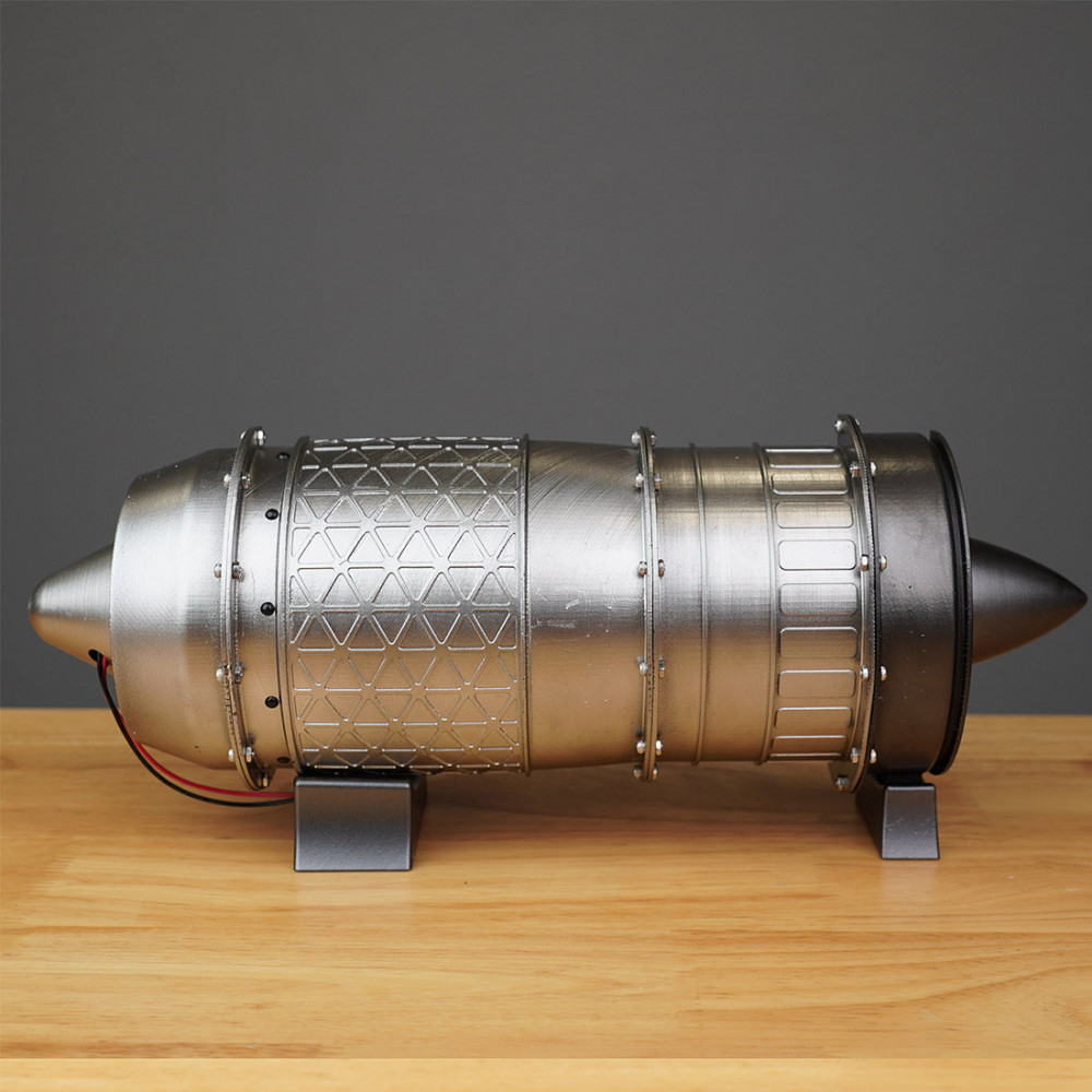 wp-85 diy build a plastic military turbojet engine model kits that ...